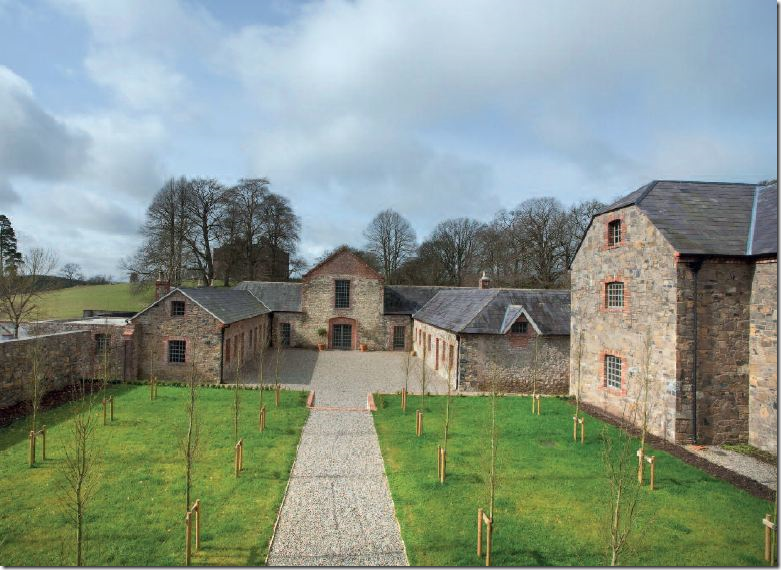 antique french living: Bellamont Forest: Palladian Villa in Ireland
